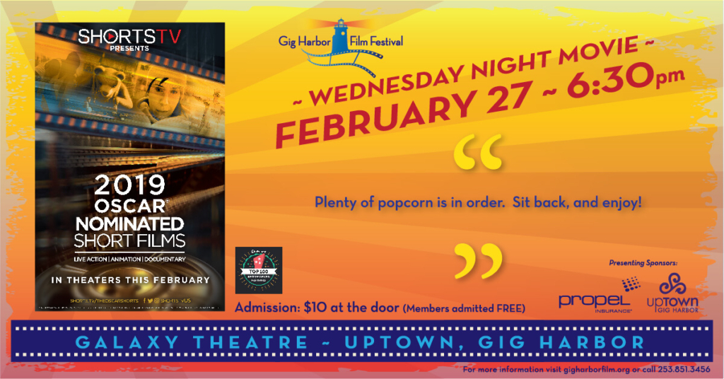 February Monthly Movie Night - Gig Harbor Film Festival