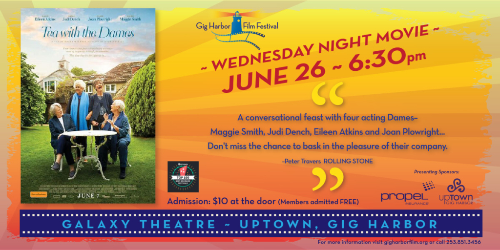 June Monthly Movie Night - Gig Harbor Film Festival