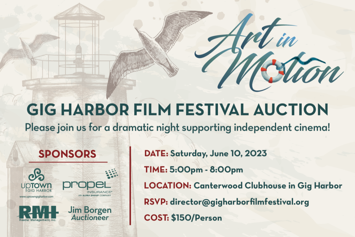 GHFF 2023 Fundraiser Gala Event - Gig Harbor Film Festival